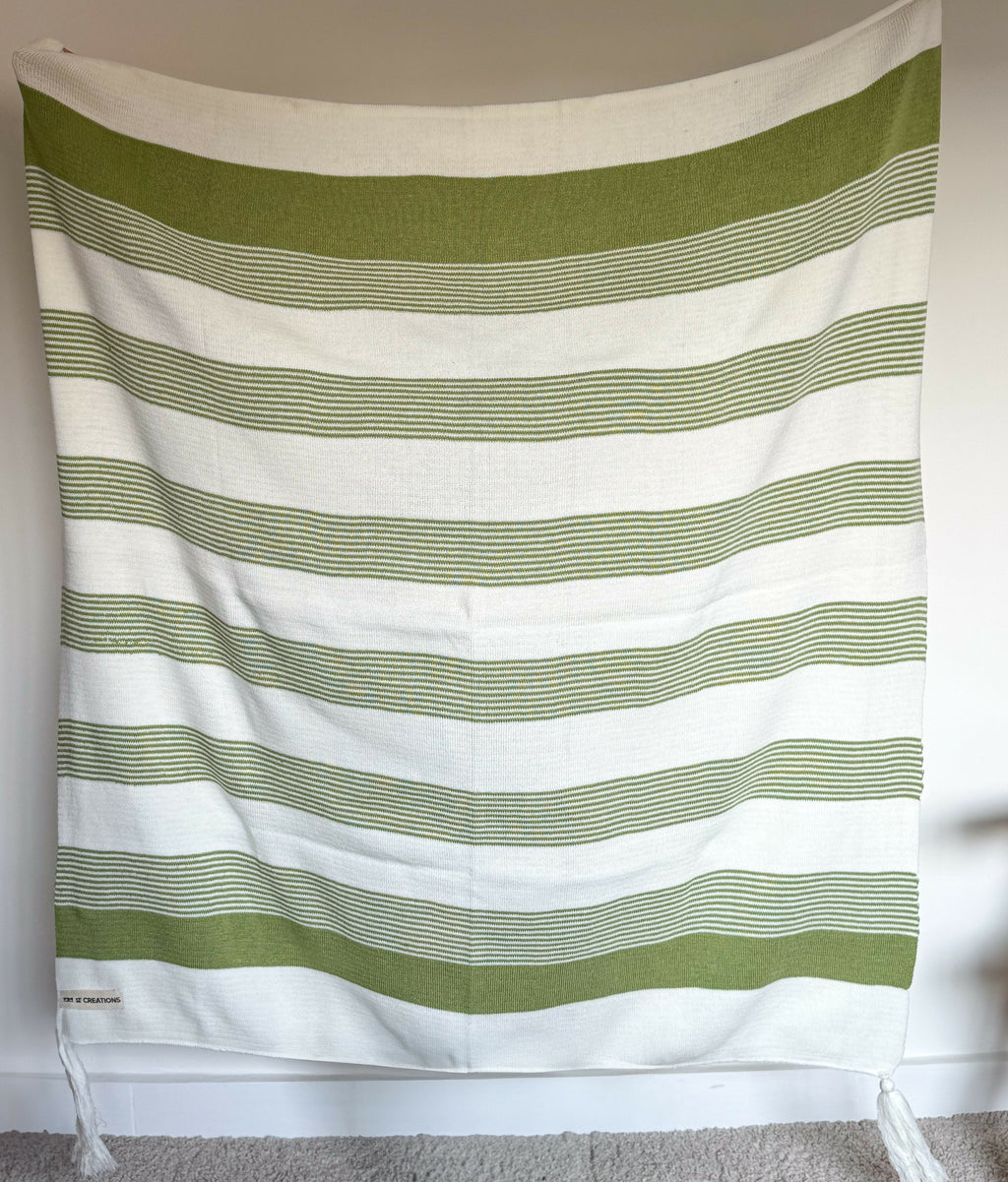 Linear Throw Blanket