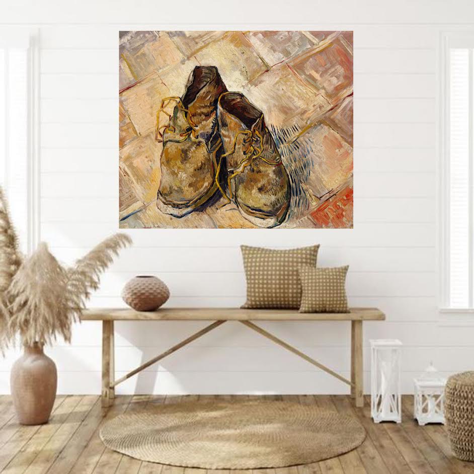 Shoes (1888) by Vincent Van Gogh